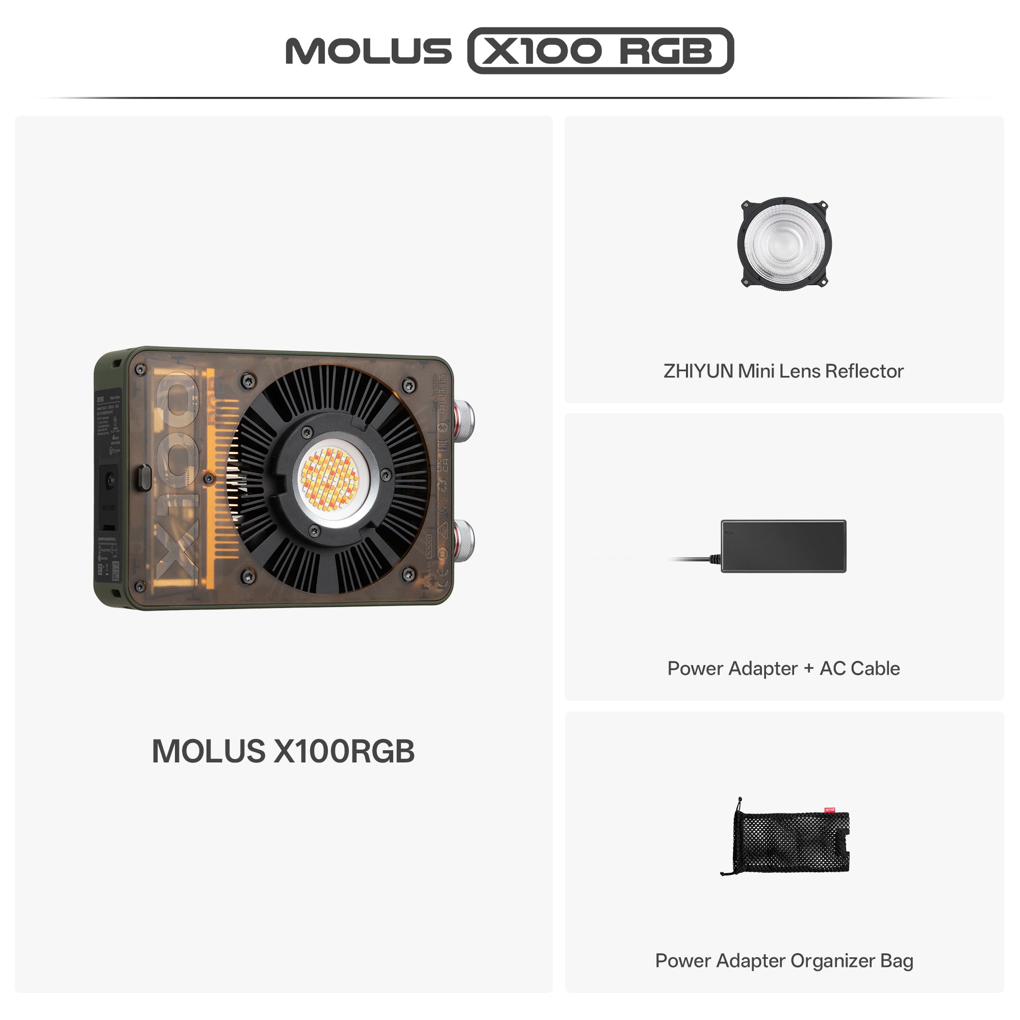 MOLUS X100-RGB – ZHIYUN EU